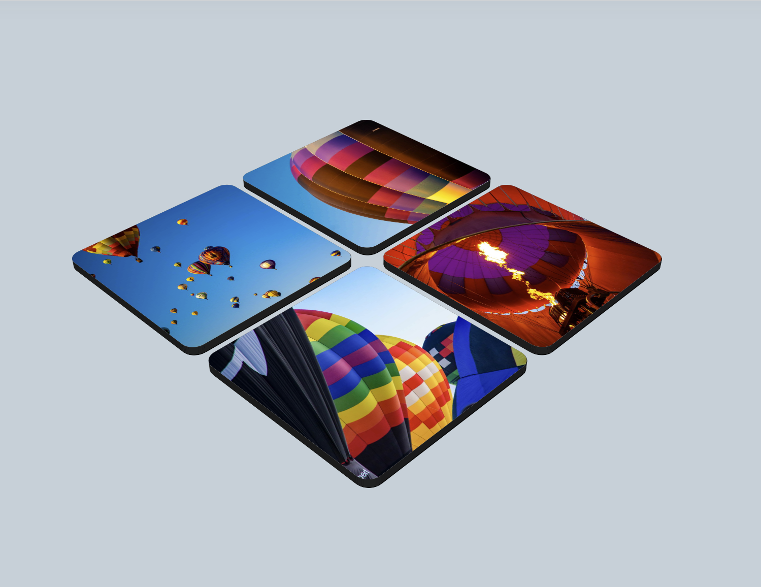 Balloon Fiesta Coaster Set Dakota Olinger Photography balloon-fiesta-coaster-set-dakota-olinger-photography